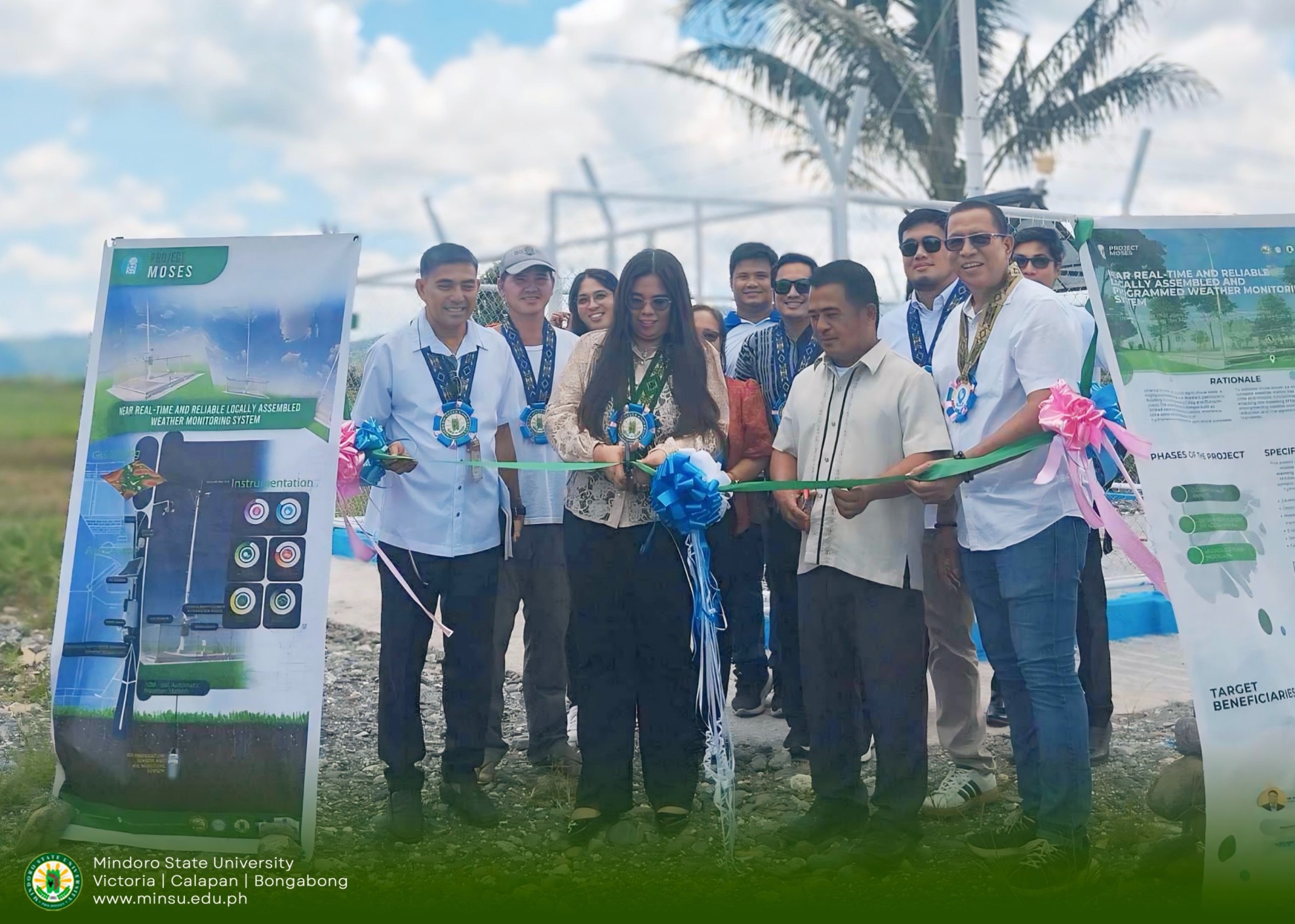 Second Project MOSES e-weather station inaugurated to enhance disaster response in Naujan